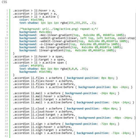 css3 jquery创建手风琴菜单 html5技术网