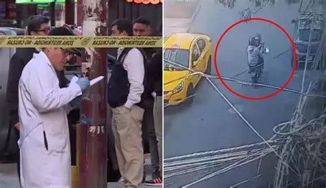 Asesinato en San Martín de Porres sicarios huyen en motocicleta a