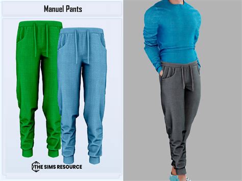 The Sims Resource Manuel Pants Adult