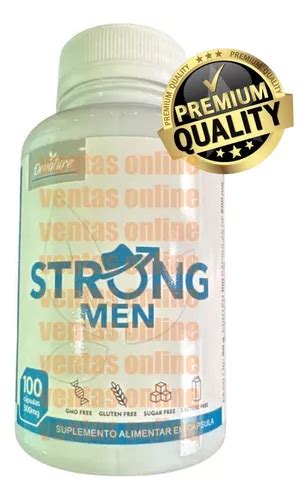 Potenciador De Testosterona Natural Strong Men Test Boost Meses Sin
