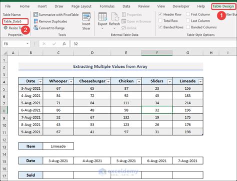 How To Use HLOOKUP With Structured Reference In Excel