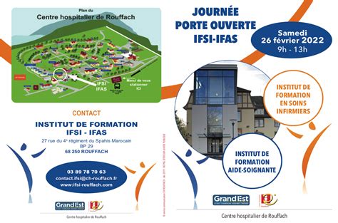 IFSI IFAS Rouffach Journée portes ouvertes le 26 02 2022