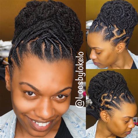 2813 Likes 31 Comments The King Of Locs Locsbylokelo On Instagram Barrel Twist Updo On