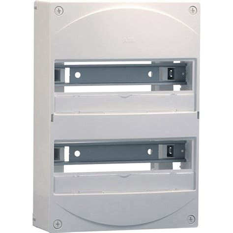 Coffret electrique 18 modules 2 rangées