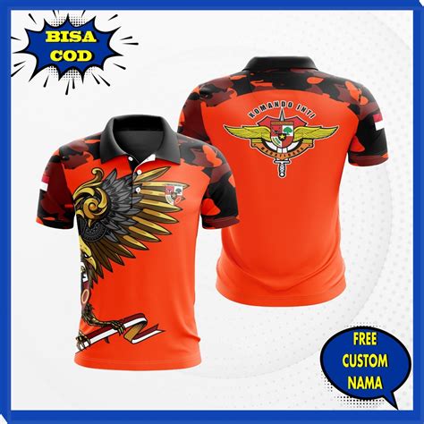 Jual Baju Kaos Polo Kerah Pemuda Pancasila Fullprint Baju Polo PP