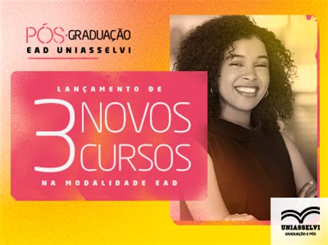 Lançamento de novos cursos de Pós Graduação na modalidade EAD on line