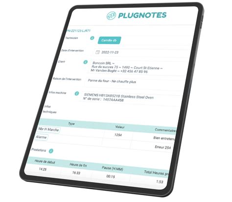 Logiciel De Suivi Des Anomalies De R Ception Plugnotes