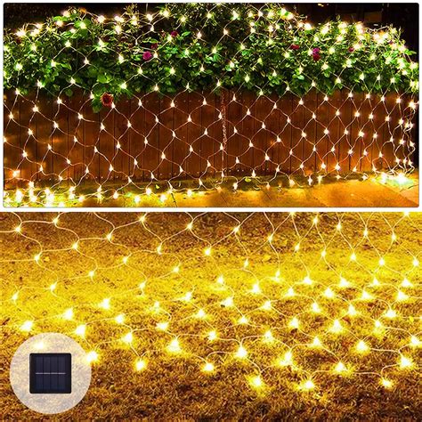 Net Lights Outdoor 204 LED Christmas Net Lights For Outside Christmas