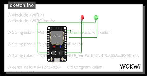 Esp32 Telegram Led Universal On Of Copy 1 Wokwi ESP32 STM32 Arduino