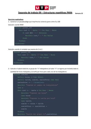 S14 S1 Resolver Ejercicios Principios De Algoritmos Separata De