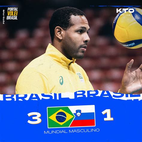 Portal Vôlei Brasil on Twitter FIM DE JOGO BRASIL 3x1