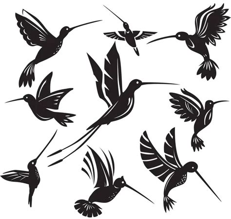 Introducir 83 Imagen Silueta De Colibri Viaterra Mx