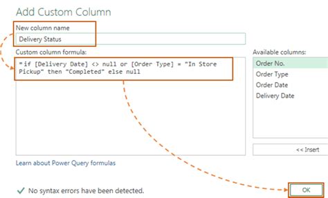 Excel Newsletter Power Query If Statements