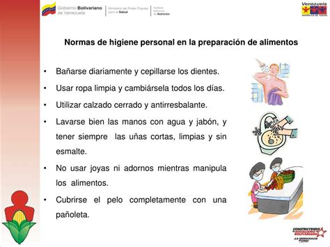PPT 5 Claves para la Manipulación Higiénica de los Alimentos