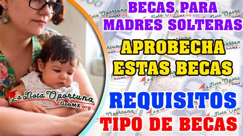 Las Mejores Becas Para Madres Solteras Este Gobmx Org