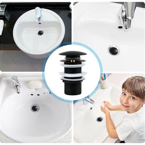 Bonde De Lavabo Sans Trop Plein Bonde De Vidange Pop Up Valve