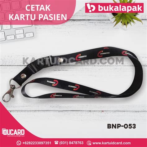 Jual Custom Tali Lanyard Tali Id Card Poly Printing 1 5cm Plus