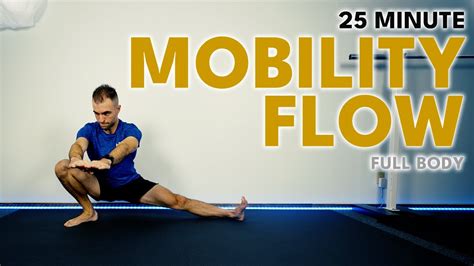 25 Minute Full Body Mobility Flow Workout No Equipment