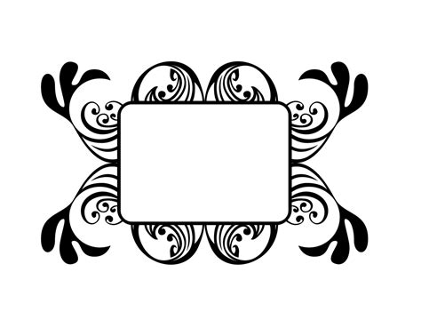 Estetisk Ram Design Med Fyrkant Form 14220268 PNG