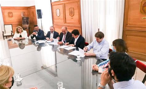 Melella Firm Con El Gobierno Nacional Un Nuevo Acuerdo Para Promover