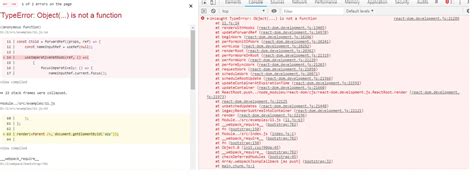 reactjs typeerror object is not a function useimperativehandle stack overflow на русском