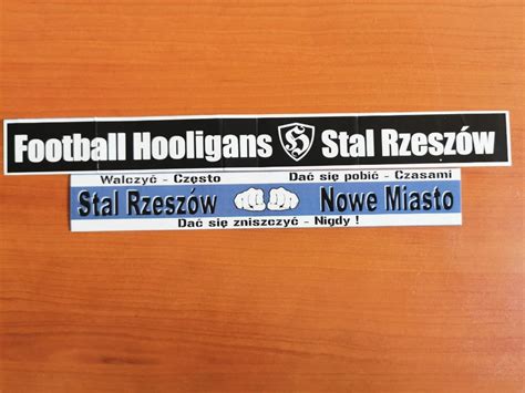 Vlepki Stal Rzeszów Widzew Łódź Kraków Licytacja na Allegro Lokalnie