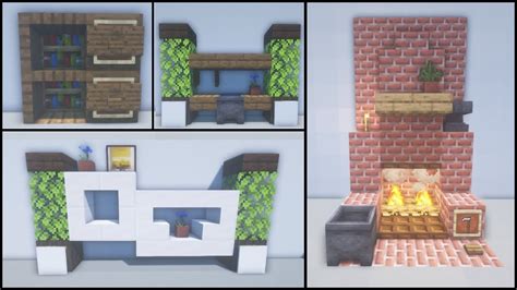 Minecraft 30 Living Room Design Ideas And Hacks YouTube
