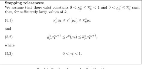 figure 5 1 from superlinear convergence of primal dual interior point algorithms for nonlinear
