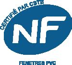 Fenêtre PVC moderne Maxitherm² frappe