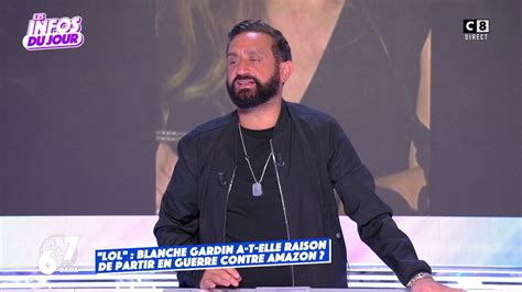 La Donneuse De Le Ons Cyril Hanouna S Exprime Sur Blanche Gardin