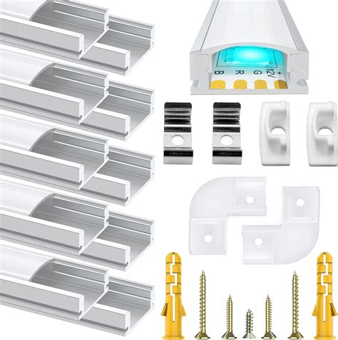 Chesbung LED Aluminium Profil für Led Streifen 101M U Form LED Kanäle