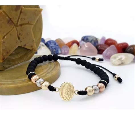 Pulsera Guadalupe Neopreno Oro Laminado K Iconic Store Cuotas Sin