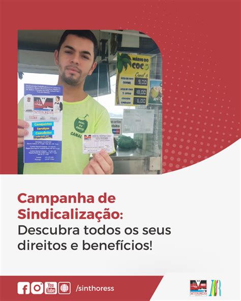 Campanha de sindicalização SINTHORESS Sinthoress