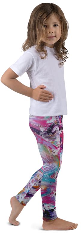 Download Girl Colorful Leggings Posing