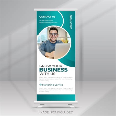 Plantilla De Banner Enrollable De Negocios Corporativos Profesionales