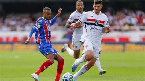 Bahia x São Paulo saiba onde assistir ao Brasileirão