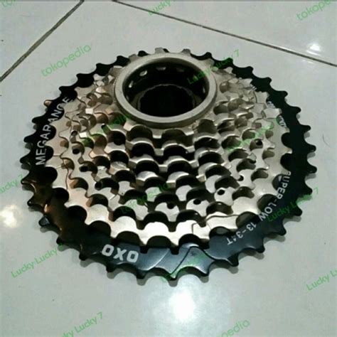 Jual Sproket Sprocket 8 Speed Ulir OXO Megarange Freewheel 8 Speed Ulir