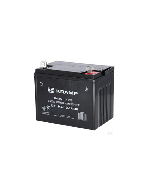 Akumulator 12V 24Ah 250A zamknięty Kramp U1R9KR Sklep rolniczy lebko pl