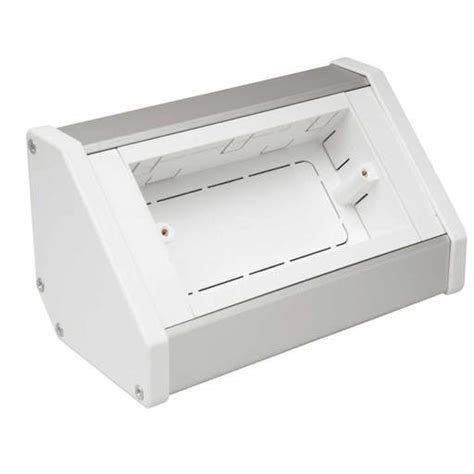 Marco 2 Gang Bench Trunking Unit White Powder Coated Sold In 1 S