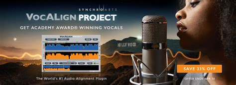 Synchro Arts VocALign Project 3 Is On Promo DontCrac K News