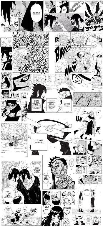 Naruto Manga Panels Art White Hd Phone Wallpaper Pxfuel Off