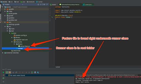 Cucumber In Karate Dsl Framework Intellij Ide Is Unable To Find