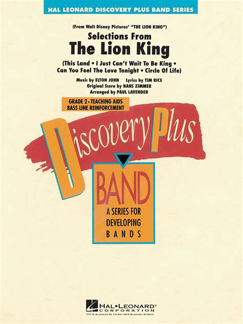 Partitions Elton John Tim Rice Hans Zimmer The Lion King Piano