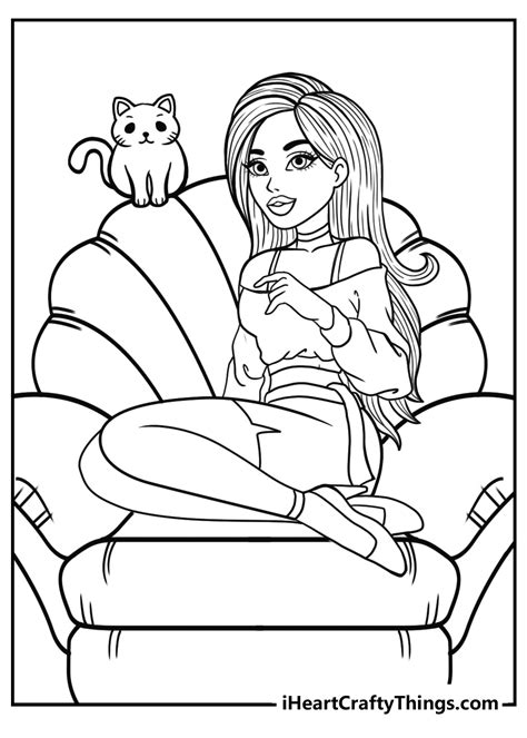 Vojvodky A Nez Vislos Vypuknutia Coloring Barbie And Friends Giant