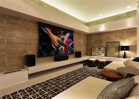 Home Theater veja 30 salas decoradas mais dicas e tendências Home