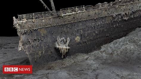 Titanic o que revelou a 1ª varredura completa do naufrágio BBC News