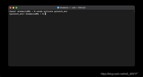 M Mac Pytorch Python