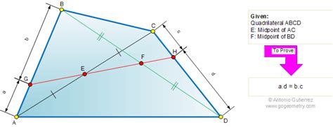 Geometry Classes Problem 431 Quadrilateral Midpoints Of Diagonals
