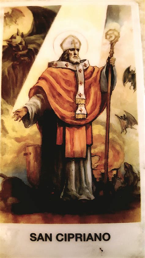 SAN CIPRIANO historia vida novena oración milagros y mucho más