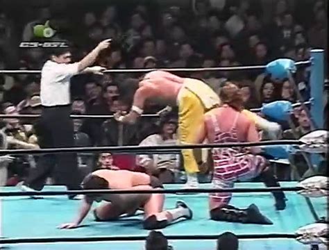 AJPW Stan Hansen Takao Omori vs Rob Van Dam Sabu 1997 01 20 Vidéo